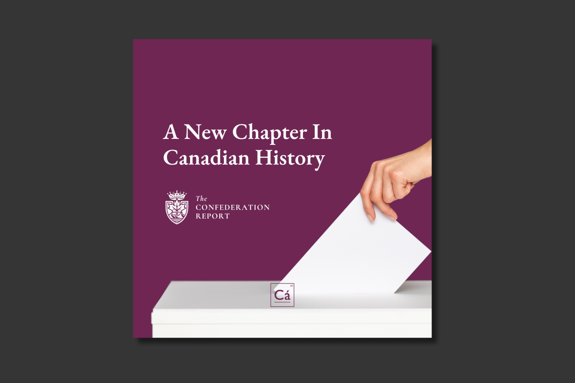 The Confederation Report: A New Chapter In Canadian History - Cántaro ...