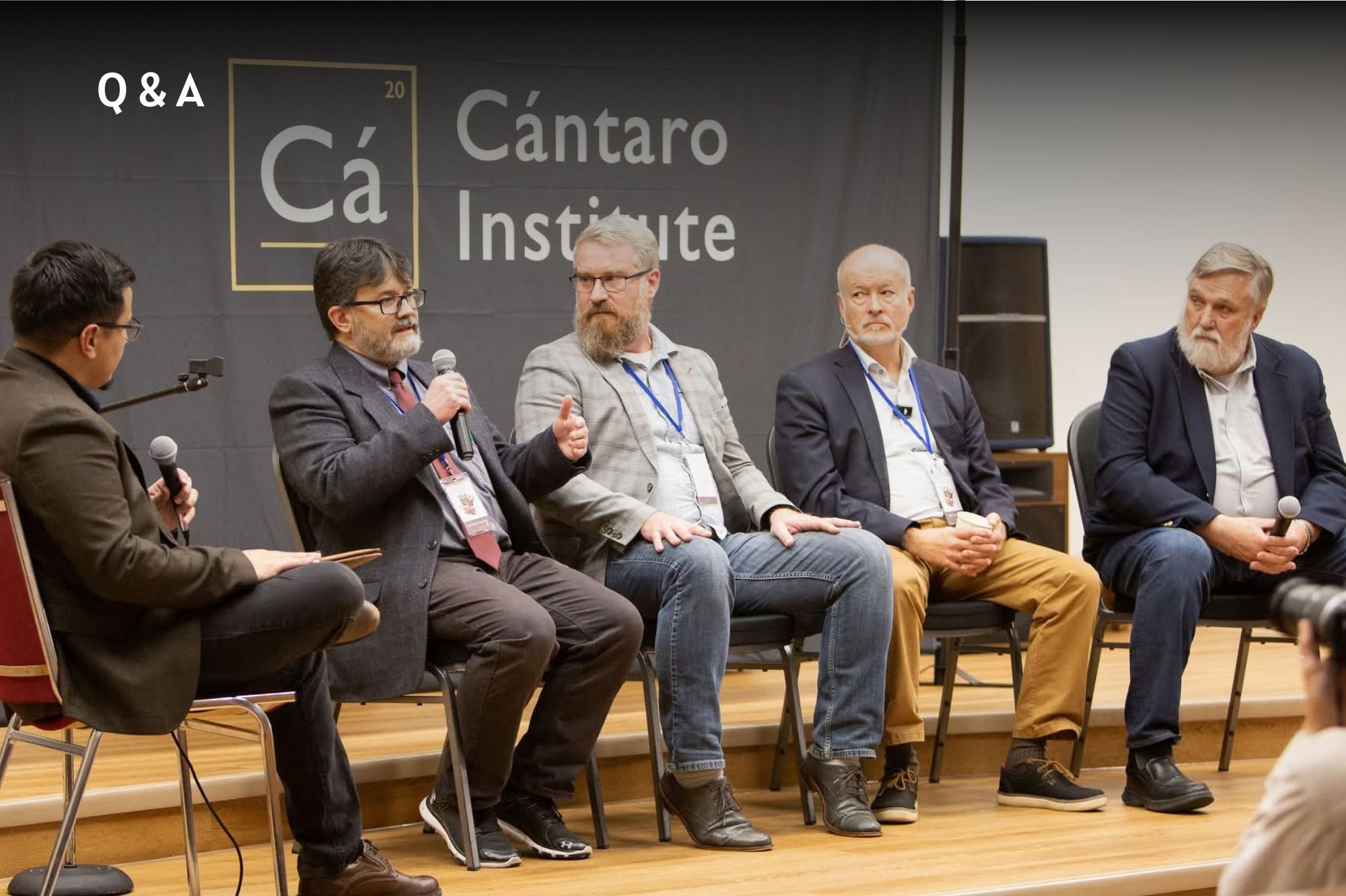 Q&A Panel on Christ & Government - Cántaro Institute
